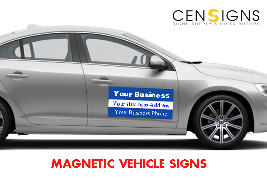 Magnectic Vehicle Signs